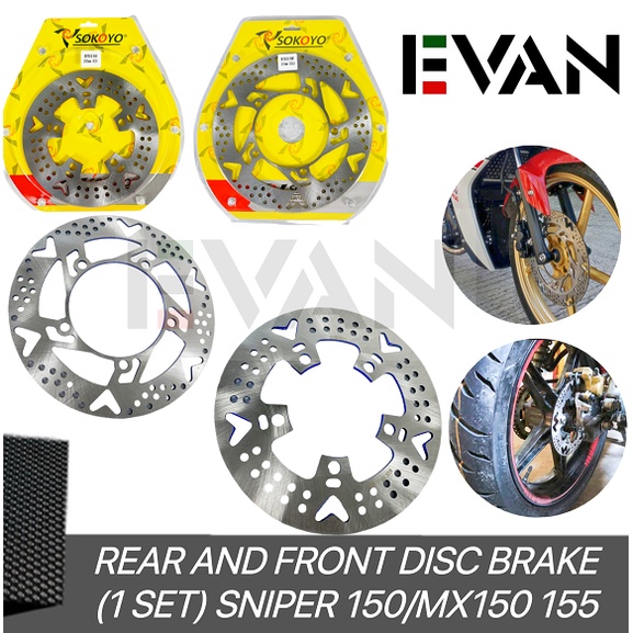 Rear And Front Disc Brake For Sniper 150/MX Sniper 150 155 Made in ...