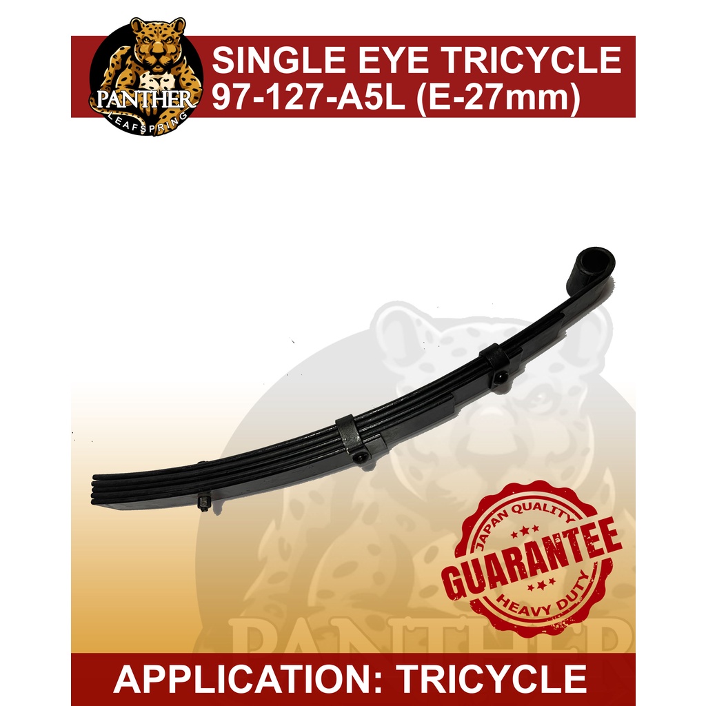 Molye / Leaf Spring Assembly for Tricycle 27mm (Matibay) | Shopee ...