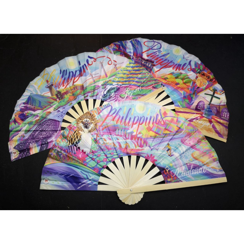 PH LUZVIMIN PAMAYPAY / FANS (#Philippines Souvenirs) | Shopee Philippines