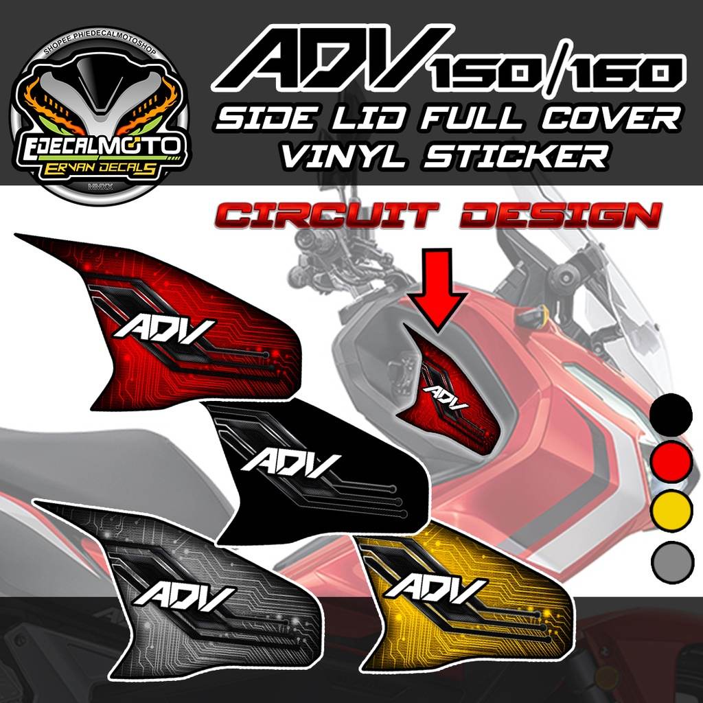 HONDA ADV 150/160 SIDELID STICKER FULL COVER | Shopee Philippines
