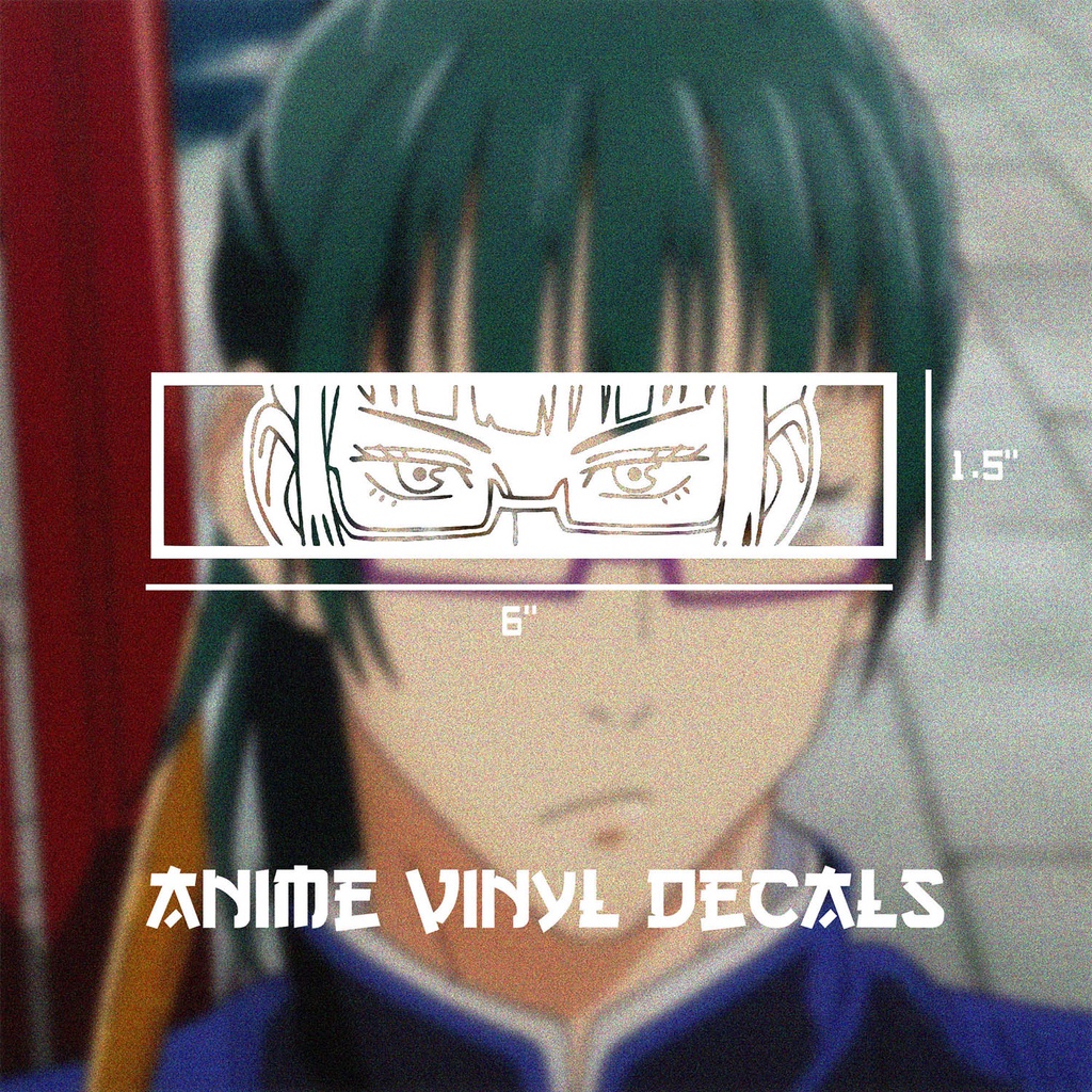 Anime Decals | Vynil Stickers | Eye Slap | Jujutsu Kaisen | Gojo ...