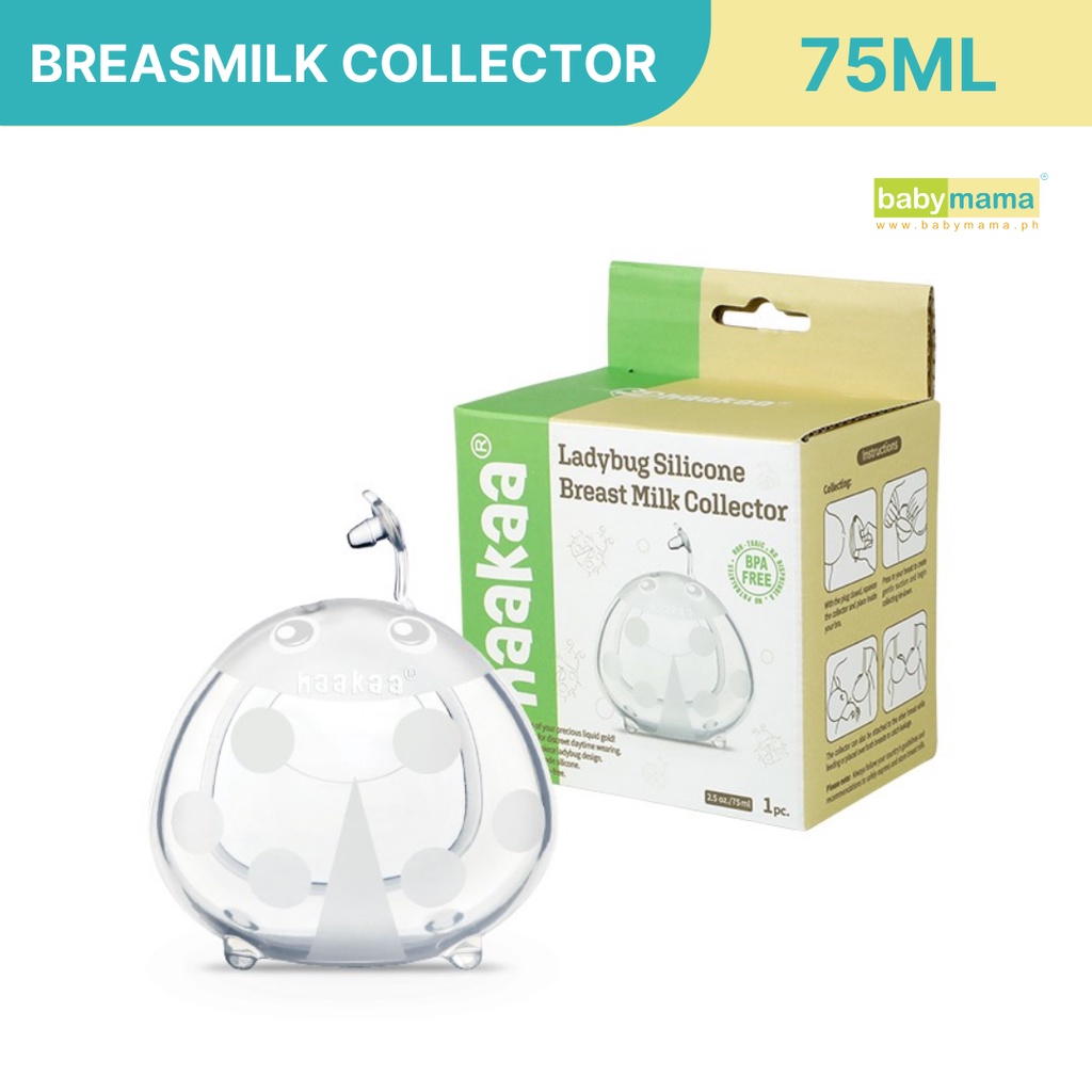 Babymama - Haakaa Ladybug Silicone Breastmilk Collector - 75ml | Shopee ...
