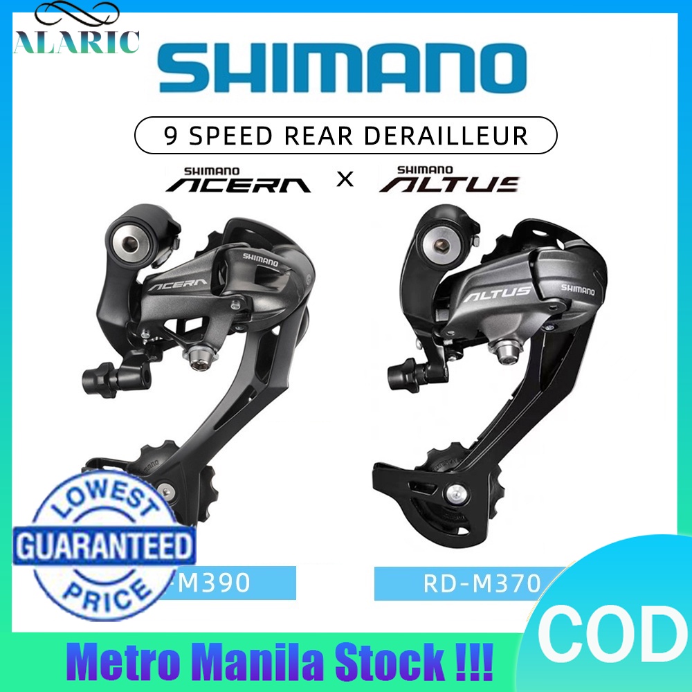 【COD】ph Shimano Acera RD-M390/Altus RD-M370 MTB Rear Derailleur 7/8/9 ...