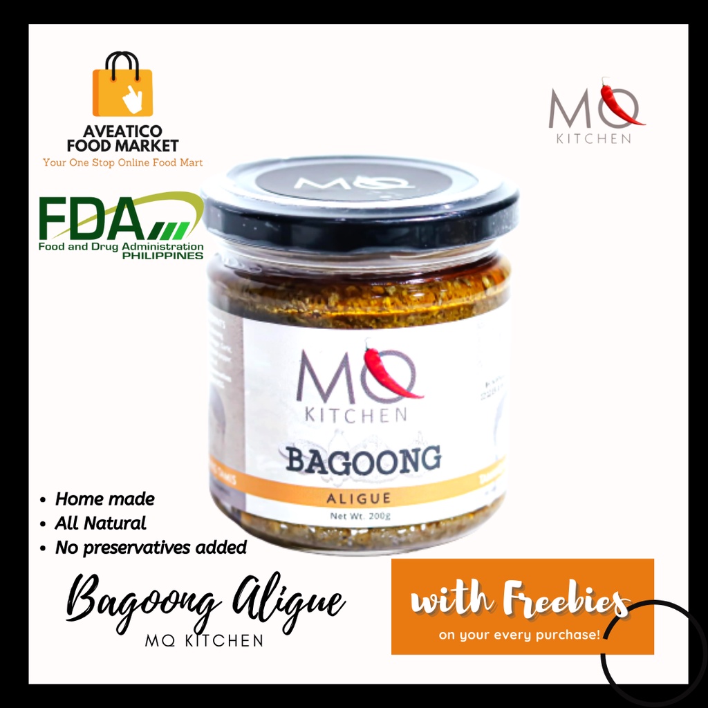 (COD) MQ KITCHEN Aligue Bagoong 200g ONHAND | Shopee Philippines
