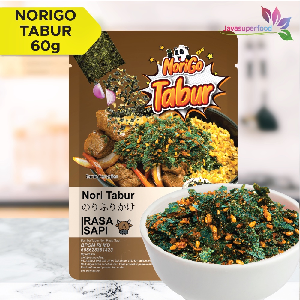 (HALAL) Roasted Seaweed Sprinkled Nori - Beef Flavor - 60g | Shopee ...
