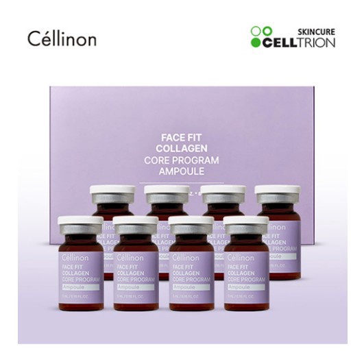[CELLTRION] CELLINON FACE FIT COLLAGEN CORE PROGRAM AMPOULE 5ML X 8EA ...