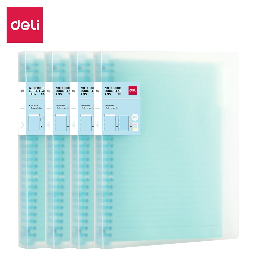 Deli B5 Loose-Leaf Notebook 60 Sheets Binder Notebook Inner Refill ...