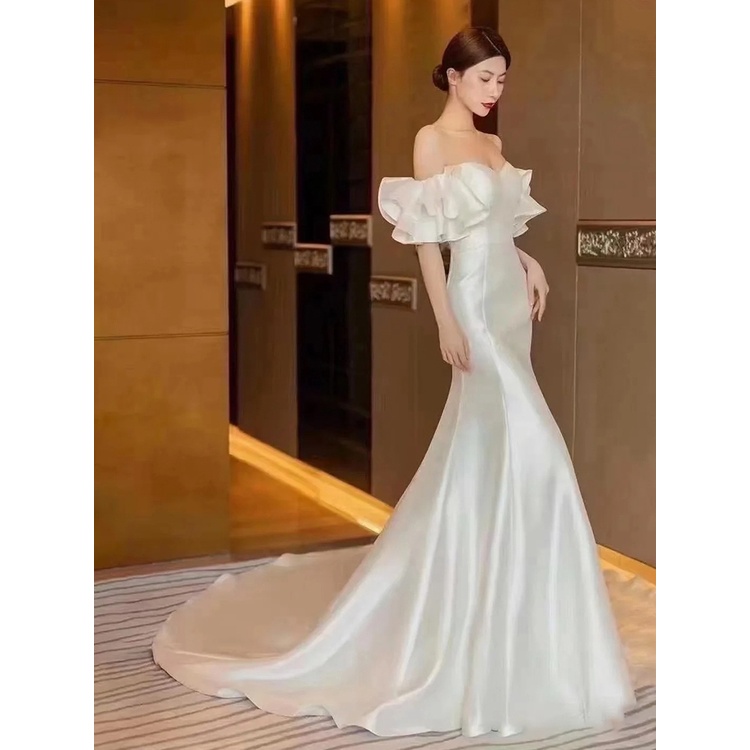 Wedding Dress New Bridal Dress Travel Photography Dream Super Fairy ...