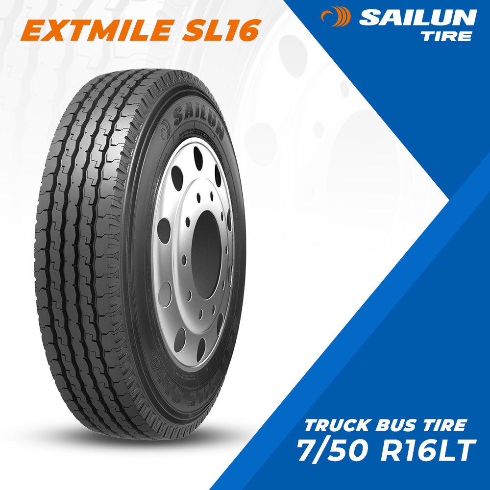 Sailun Tires r16LT SL16 7.50 R16LT Radial 14PR EXTMILE Tubeless Truck Bus Tire | Shopee Philippines