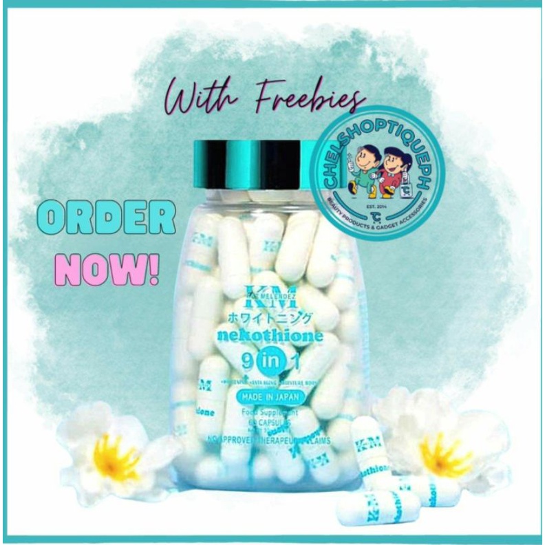 NEKOTHIONE 9in1 by Kath Melendez Glutathione capsule 60pcs | Shopee ...