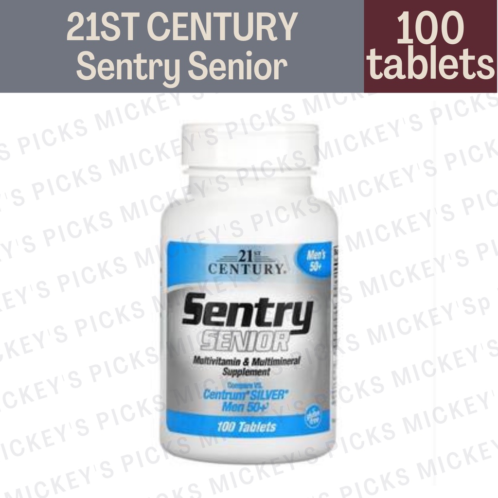 21st Century, Sentry Senior, Multivitamin & Multimineral Supplement ...