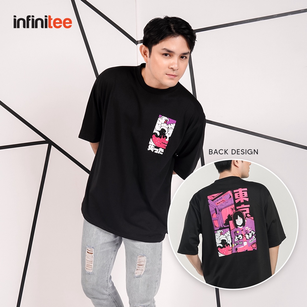 Infinitee Anime Inspired Oversized T Shirt For Men Women Oversize Plus ...