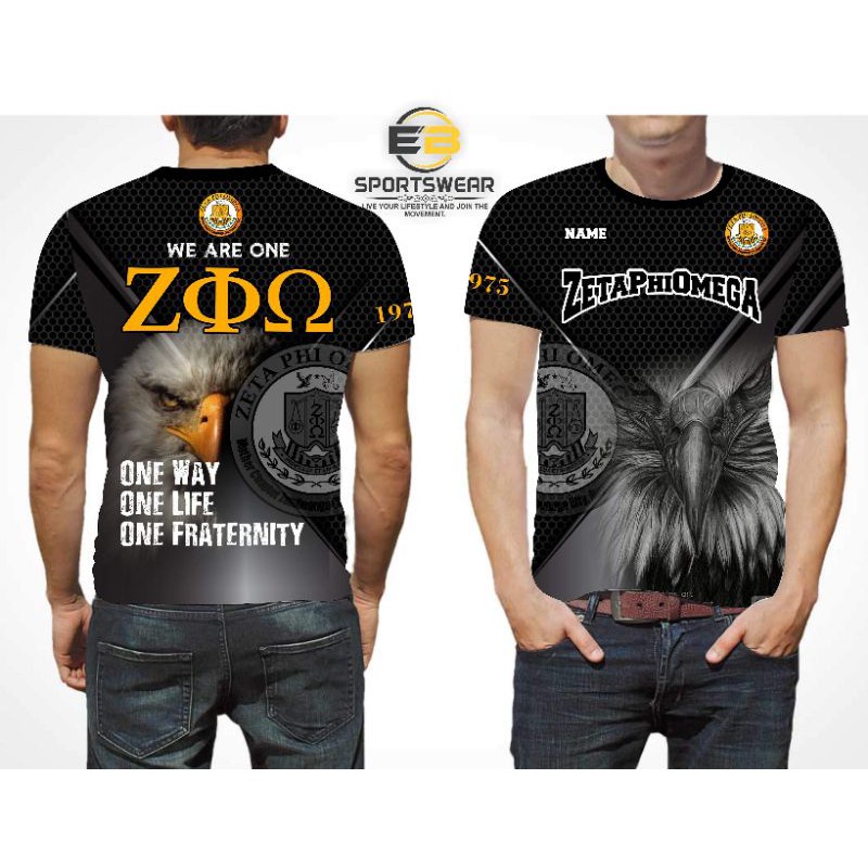 Zeta Phi Omega. ZPO Fraternity T-shirt. Sublimation | Shopee Philippines