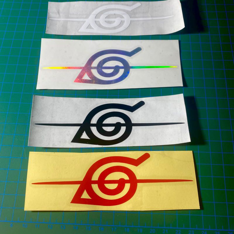 Konoha akatsuki itachi uchiha logo sticker anime cutting sticker ...