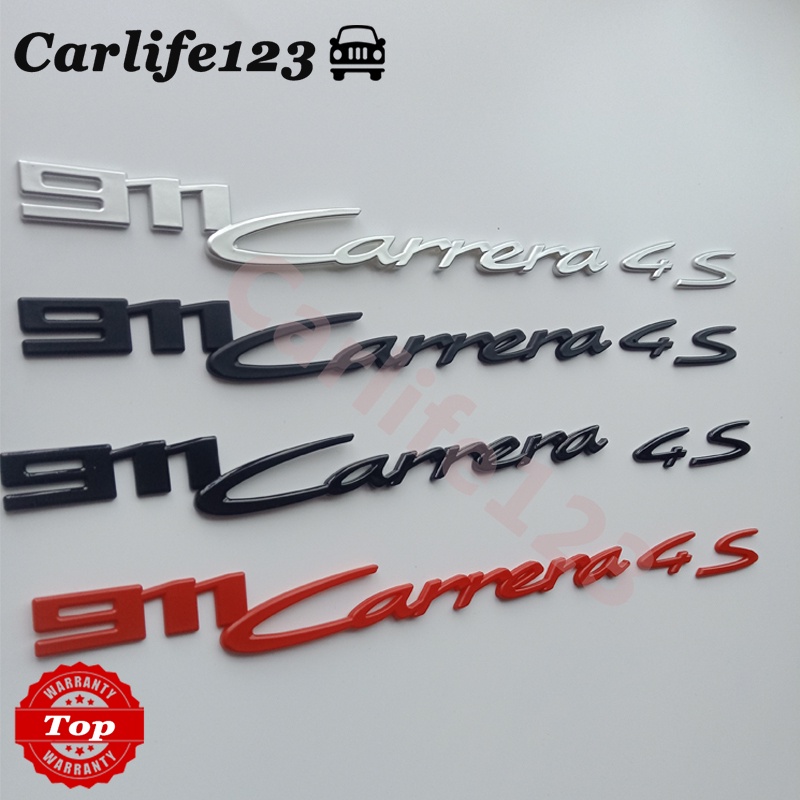 Porsche 992 911 Carrera Turbo 4S Targa GT3 Letter Rear Logo Emblem ...