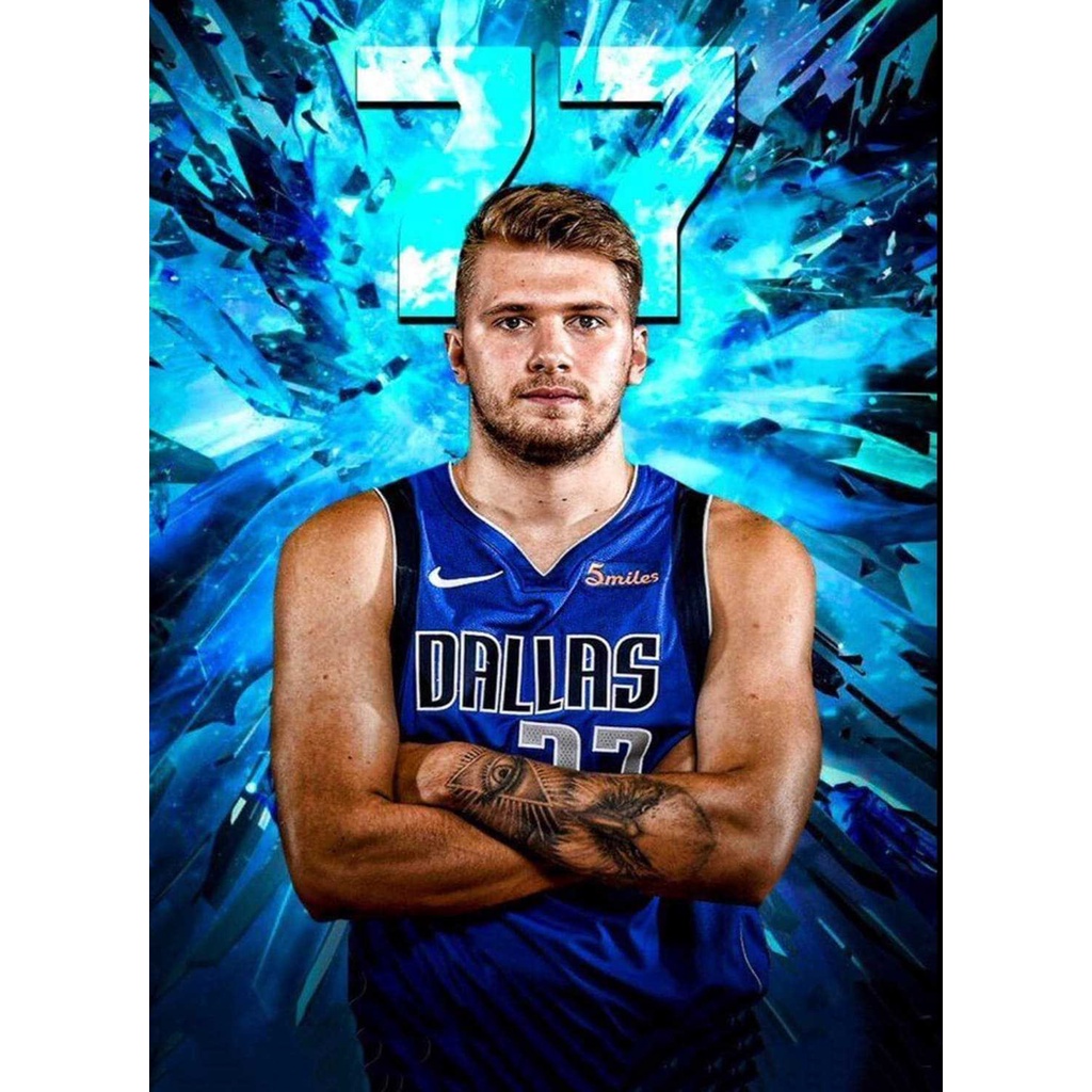 LUKA DONCIC HD WALLPAPER POSTER 21cm x 29.7cm (3pcs minimum order ...