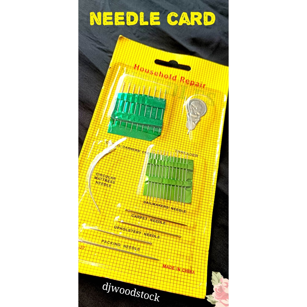 NEEDLE CARD sold per set | Shopee Philippines