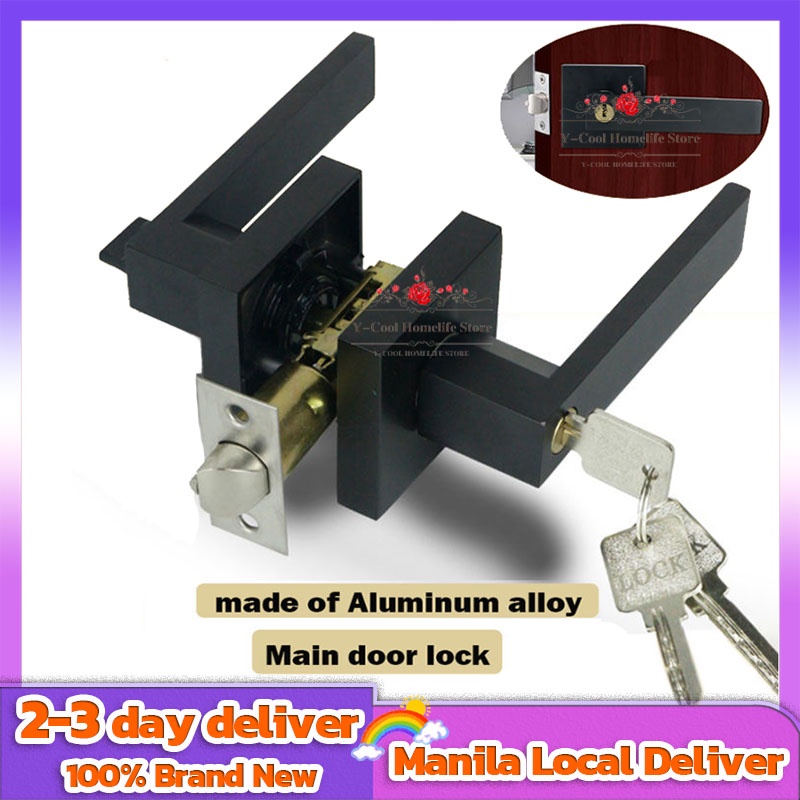 [PH Stock COD] Handle Door Lock Heavy Duty Door Knob Lock Handles Set ...