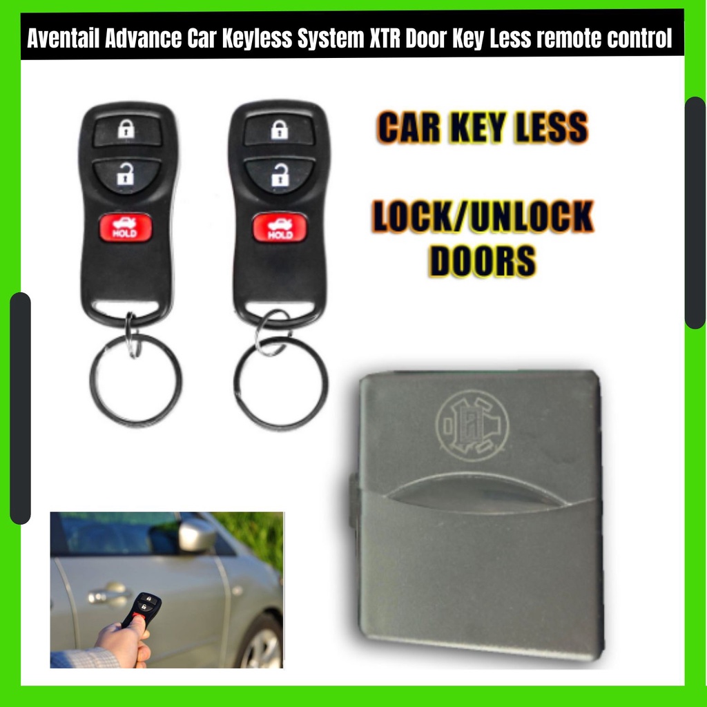 Aventail Advance Car Keyless System XTR Door Key Less remote control ...