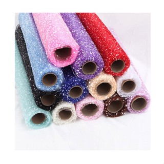 Snow Dot Gauze Bouquet Packaging Material Package Handmade DIY Flower ...