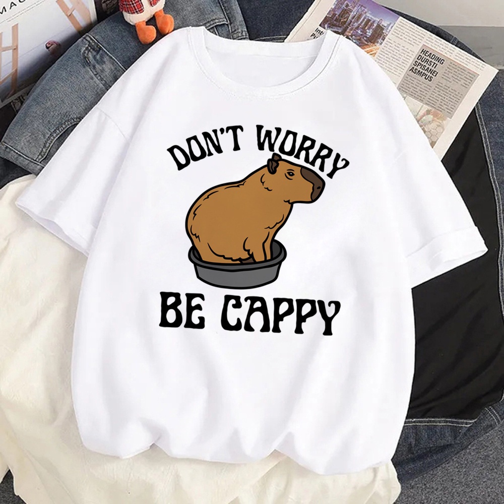 Capybara Capibara Tee women anime graphic Japanese Tee girl graphic ...