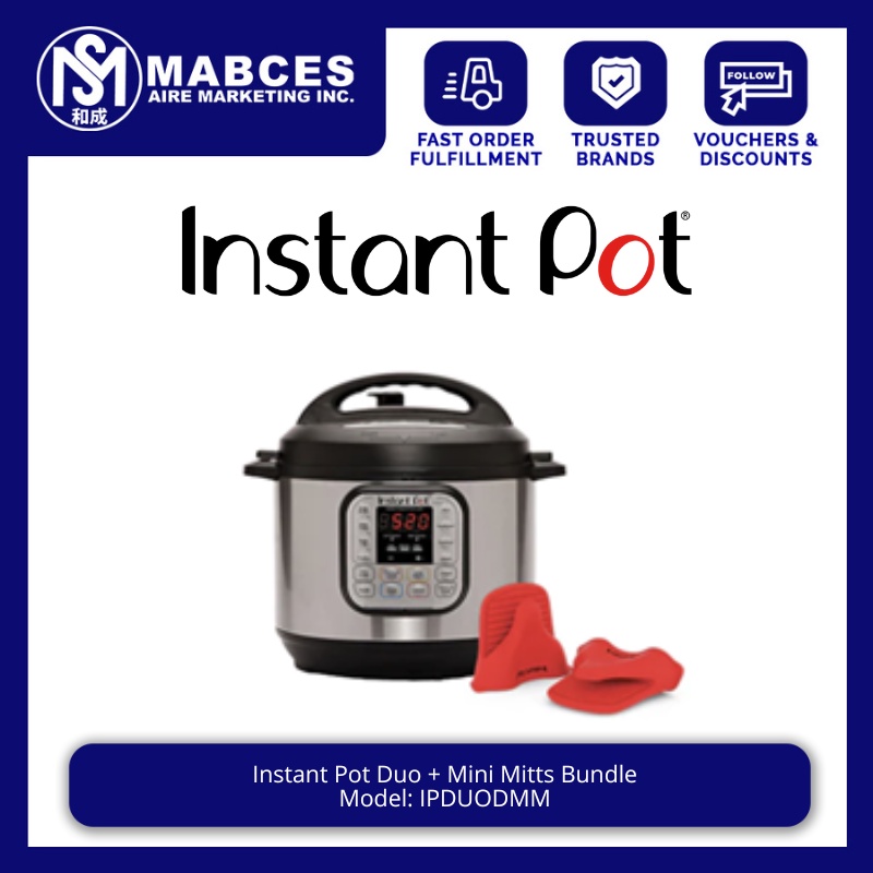 Instant Pot IPDUOMM Duo 7-in-1 Multi-Functional Smart Cooker with Mini ...