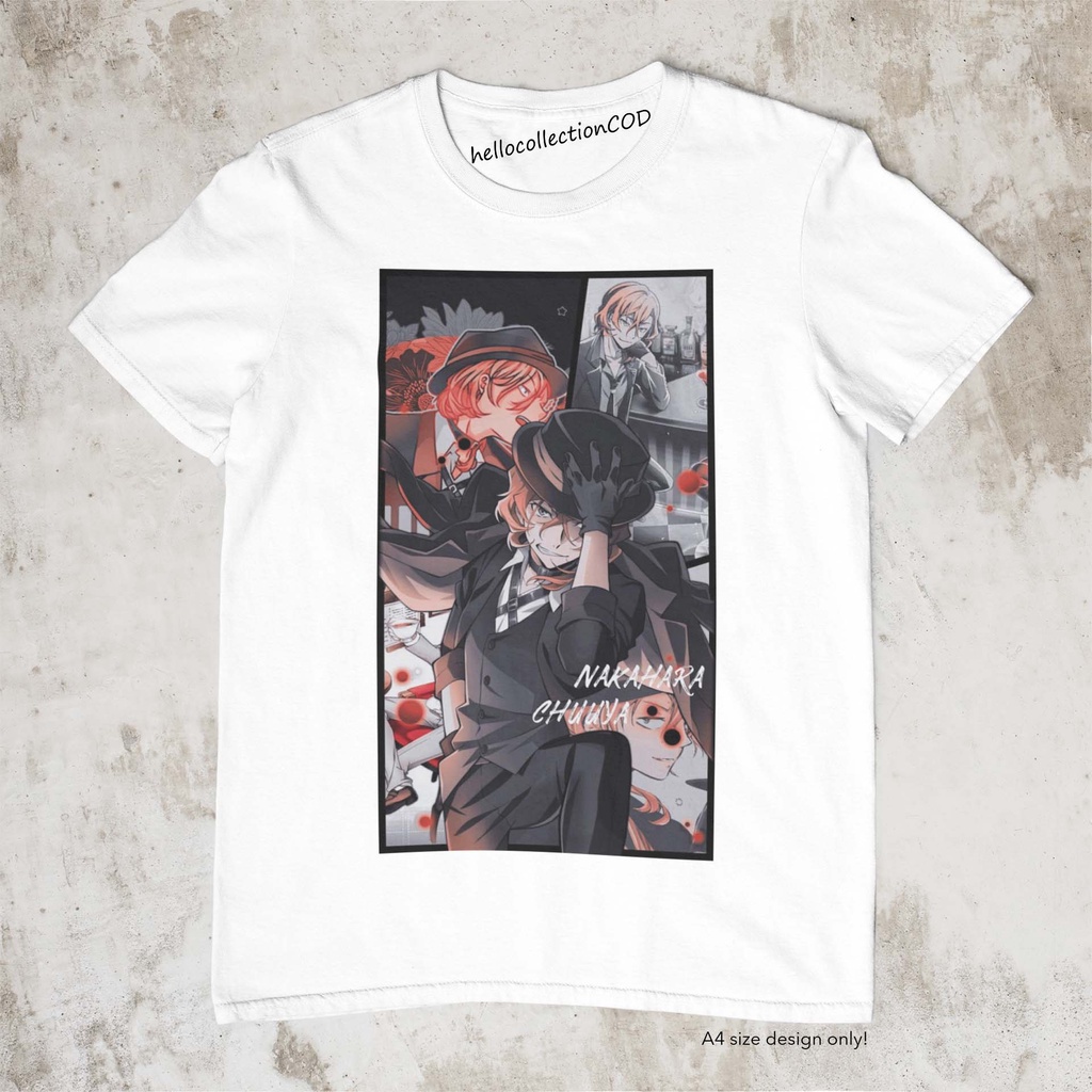 Bungou Stray Dogs - Nakahara Chuuya Gravity Anime Shirt ...