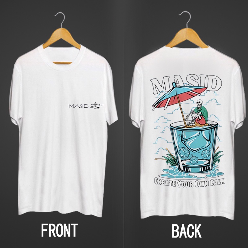 MASID oversized T shirt new design for men Couple black high quality ...