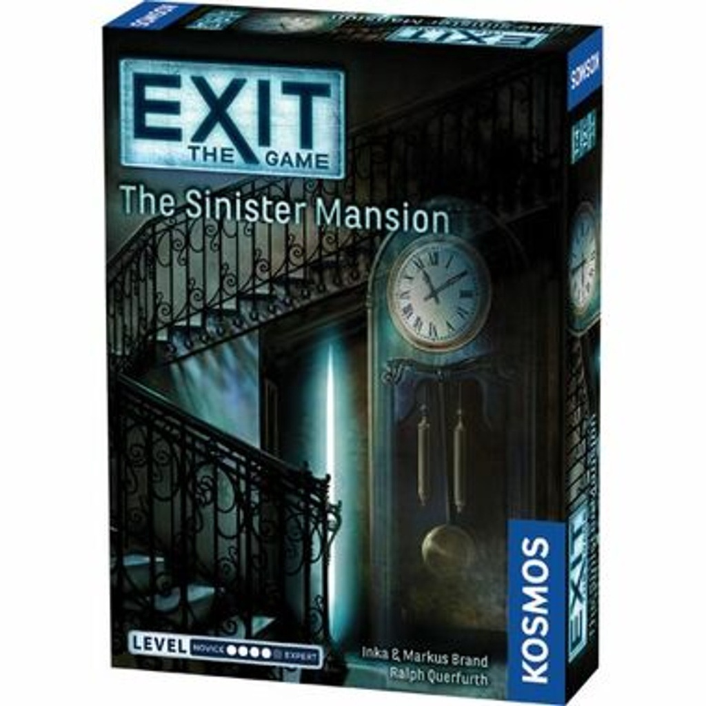 Exit : The Sinister Mansion - Escape Room Game - Board Games | Shopee ...