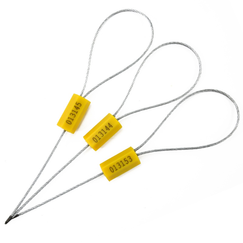 50PCSDisposable steel wire seal tank car seal container lead seal ...