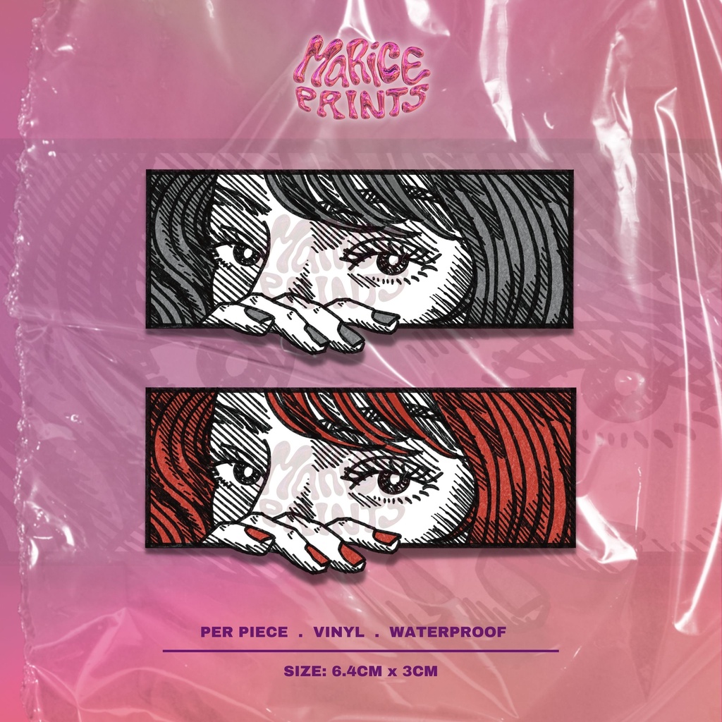 Comics Inspired Holographic Vinyl Waterproof Sticker | Stickers by ...
