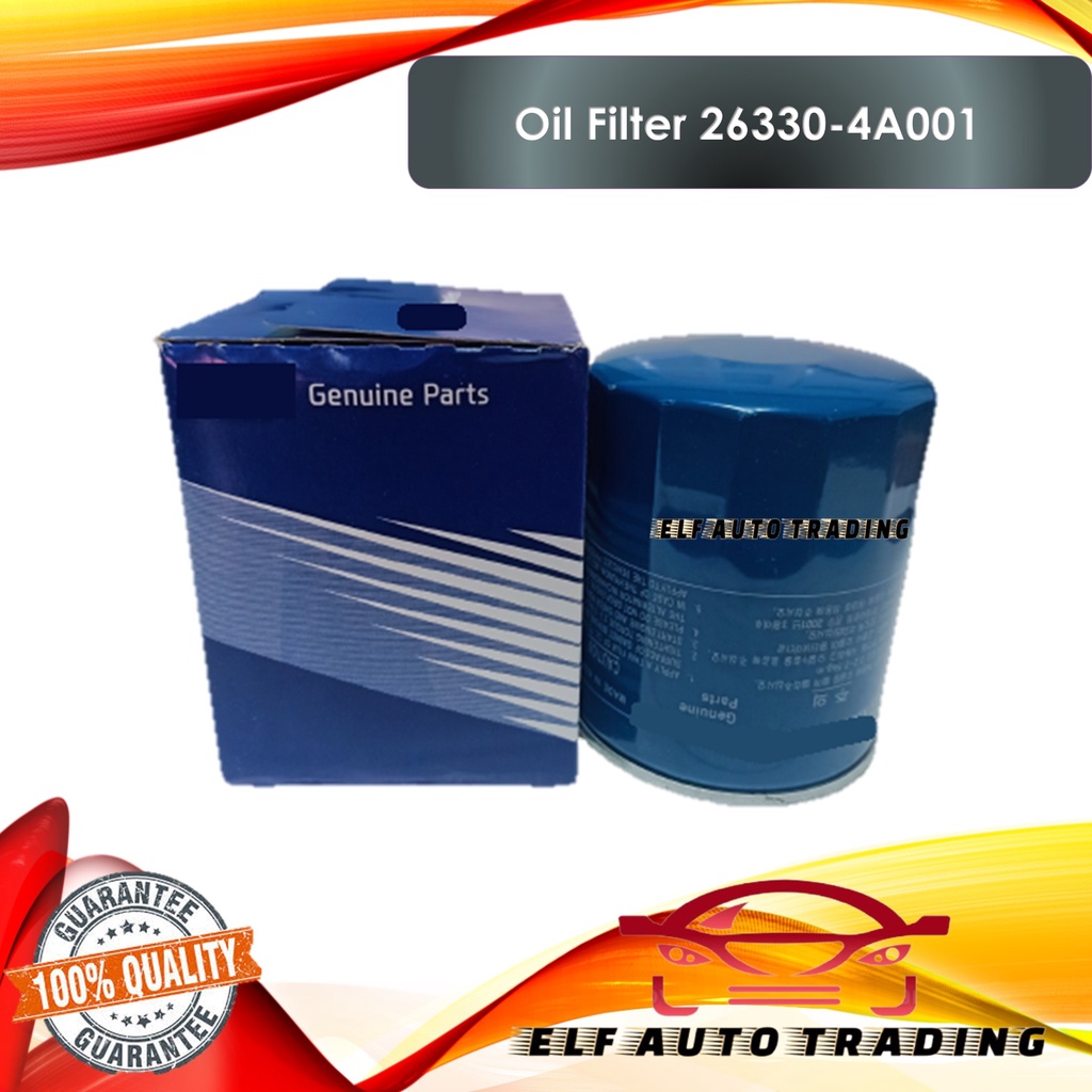 Oil Filter (26330-4A001) for Hyundai Starex, Grand Starex, H100, H350 ...