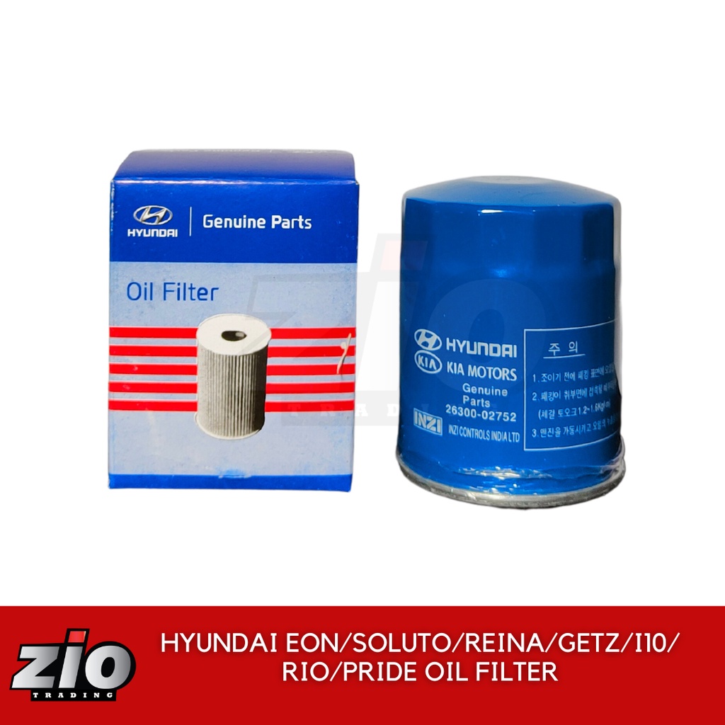Hyundai Eon, Soluto, Reina, Rio, Accent, i10, Picanto Oil Filter ...