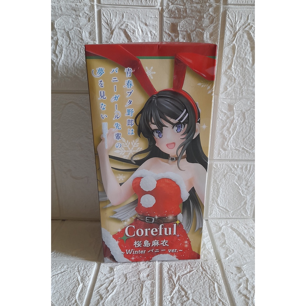 [Genuine] Japanese Sakurajima Mai Model - Coreful Figure - Winter Bunny Ver. (Taito) | Shopee ...