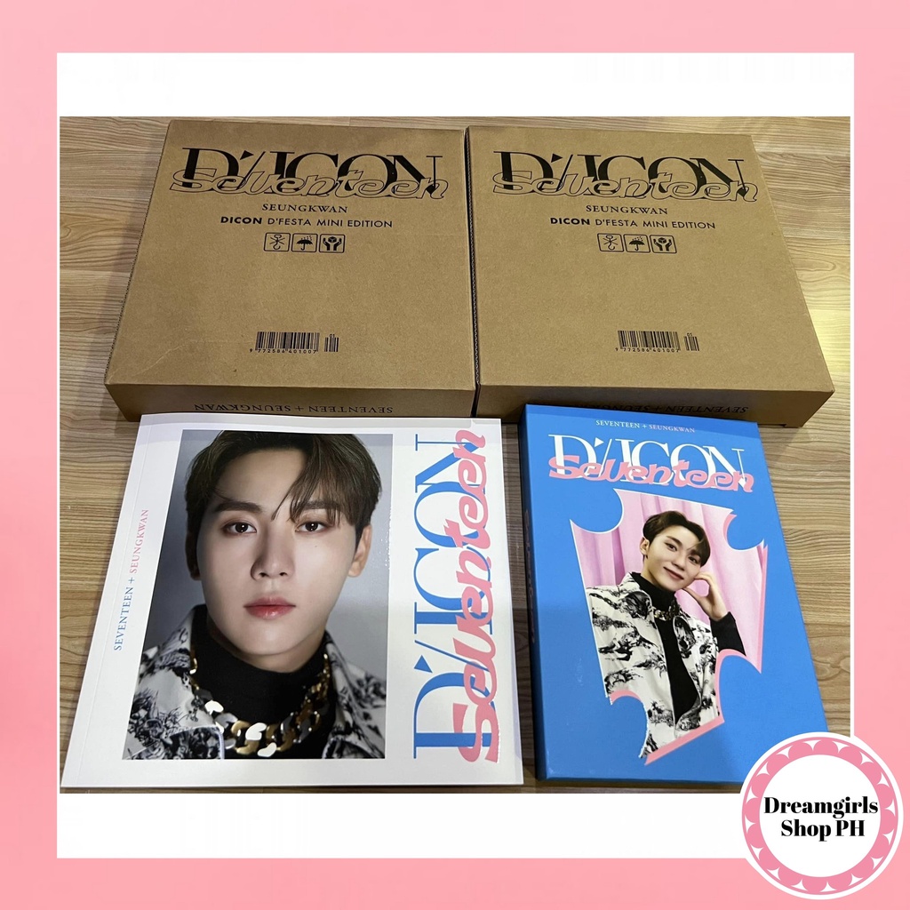 SEVENTEEN SEUNGKWAN Dicon D'Festa Mini Edition Binder Photobook [Unsealed] | Shopee Philippines