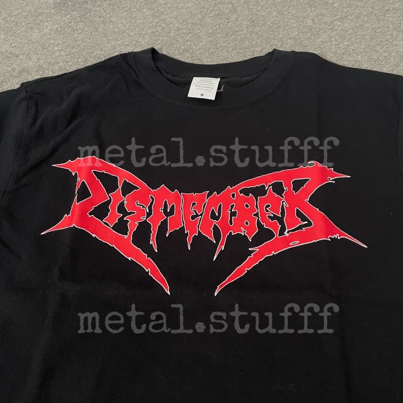 Dismember T-Shirt - Logo (Stockholm Death Metal) | Shopee Philippines