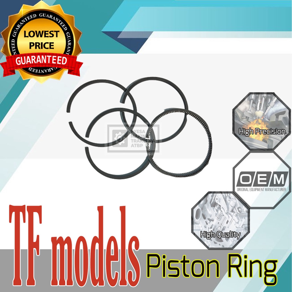 Piston Ring Standard Size For TF model Water Cooled Diesel Engine ...