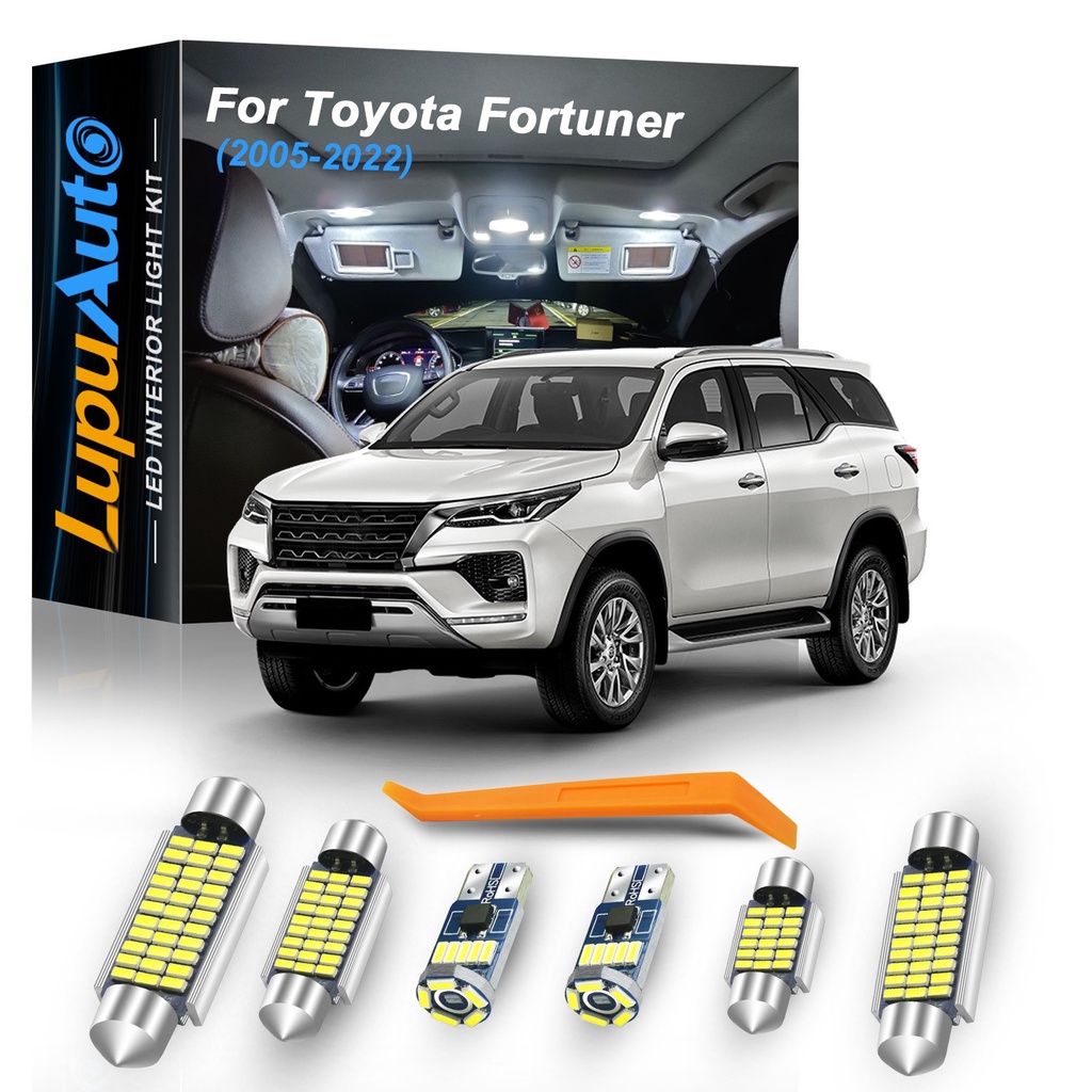 LupuAuto Car Interior light For Toyota Fortuner MK1 MK2 Canbus LED ...