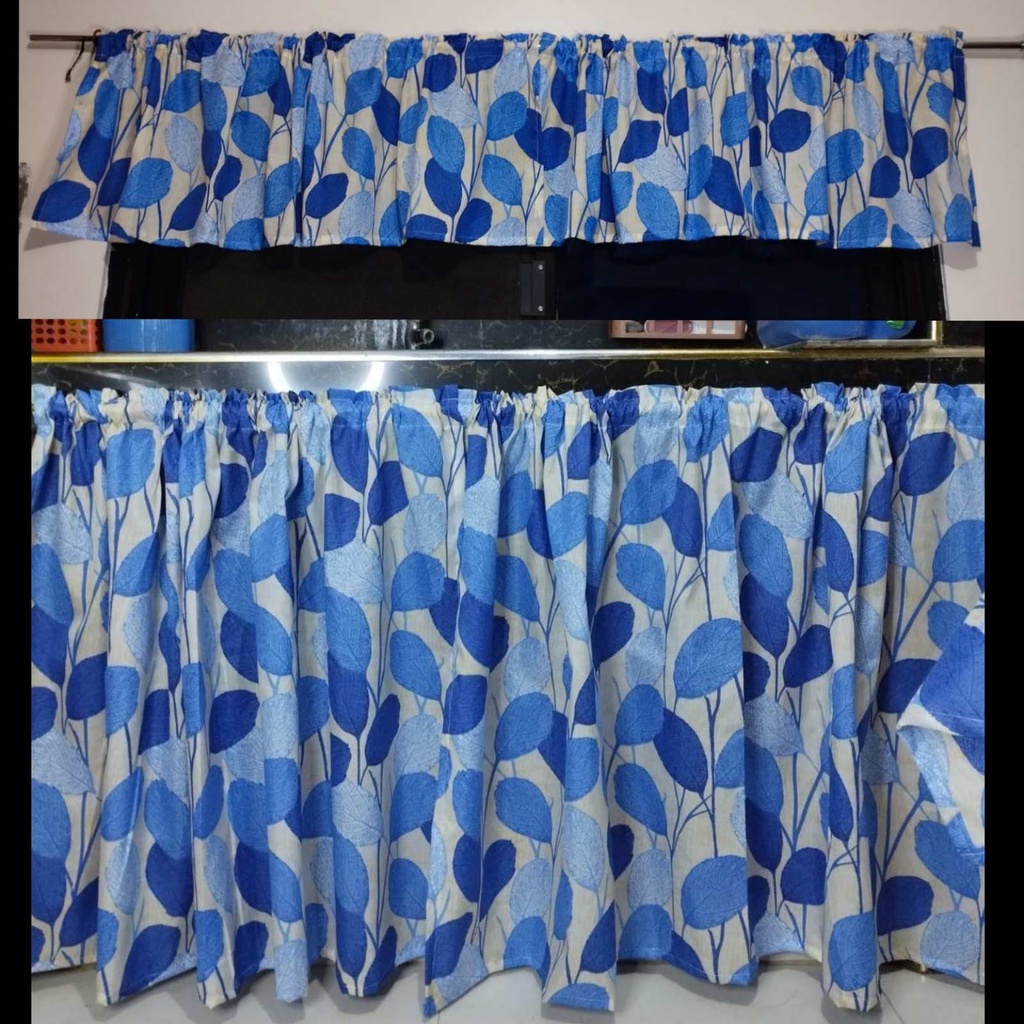 Lababo Kurtina/Valancer Curtain/kitchen curtain/house curtain | Shopee ...