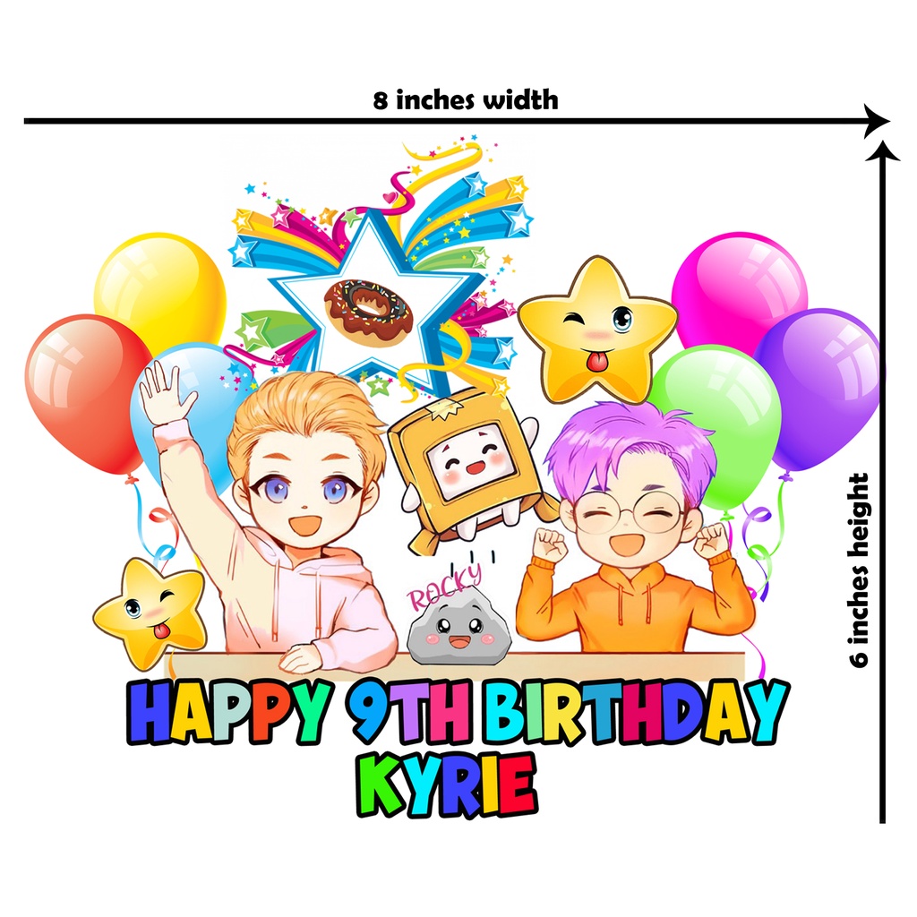 LankyBox Cake and Cupcake Toppers | Shopee Philippines