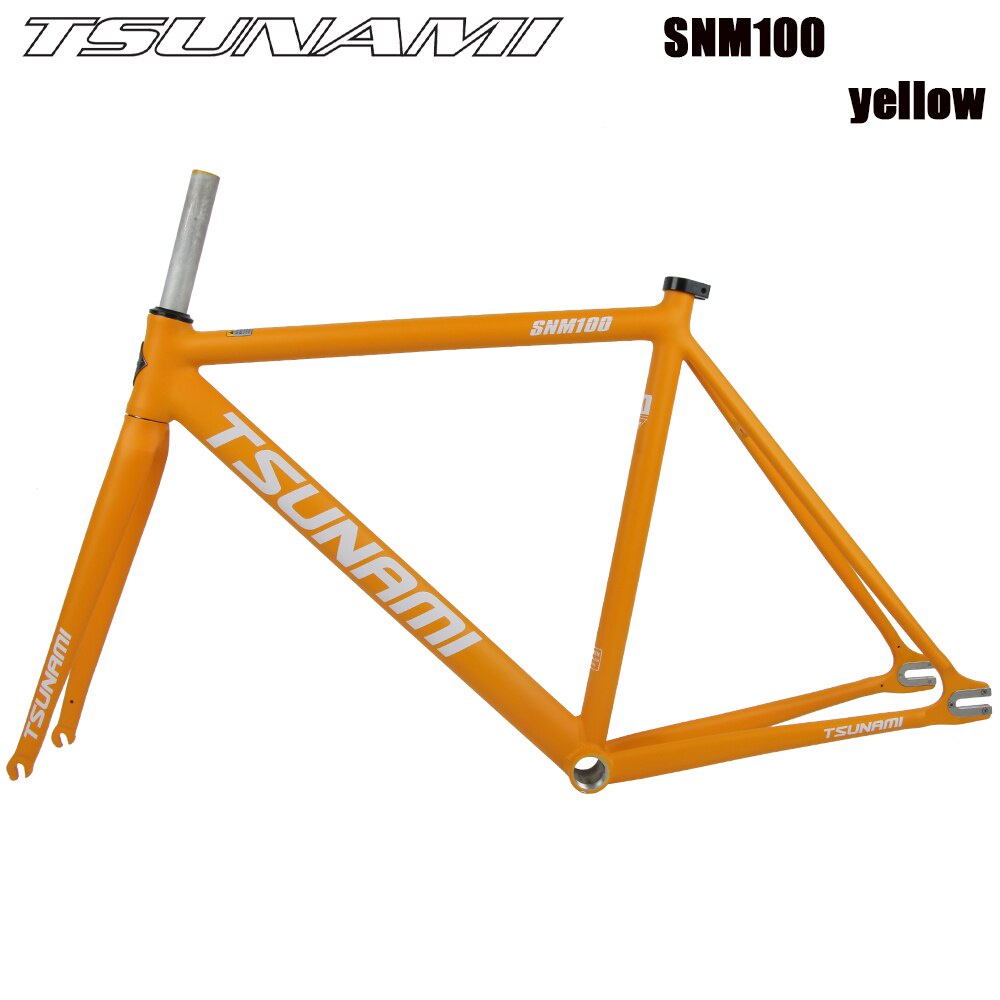 Tsunami Snm100 Fixed Gear Bicycle Frameset 49cm 52cm 55cm 58cm Aluminum ...