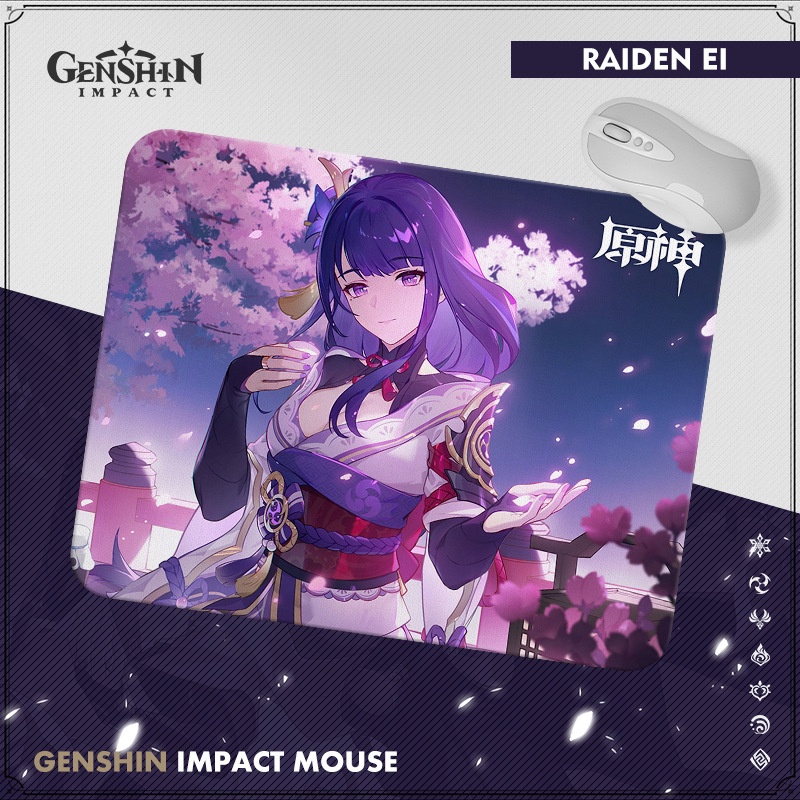 Genshin impact Mouse Pad Scaramouche Nahida Zhongli Kaedehara Kazuha ...