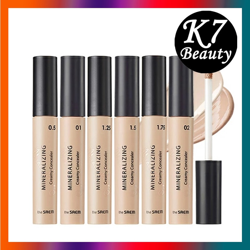 [THE SAEM] Mineralizing Creamy Concealer 4ml | Shopee Philippines