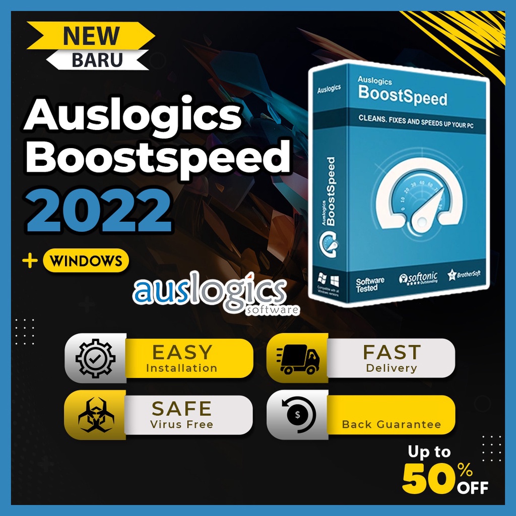 Auslogics BoostSpeed v13 Latest 2022 For Windows | Shopee Philippines