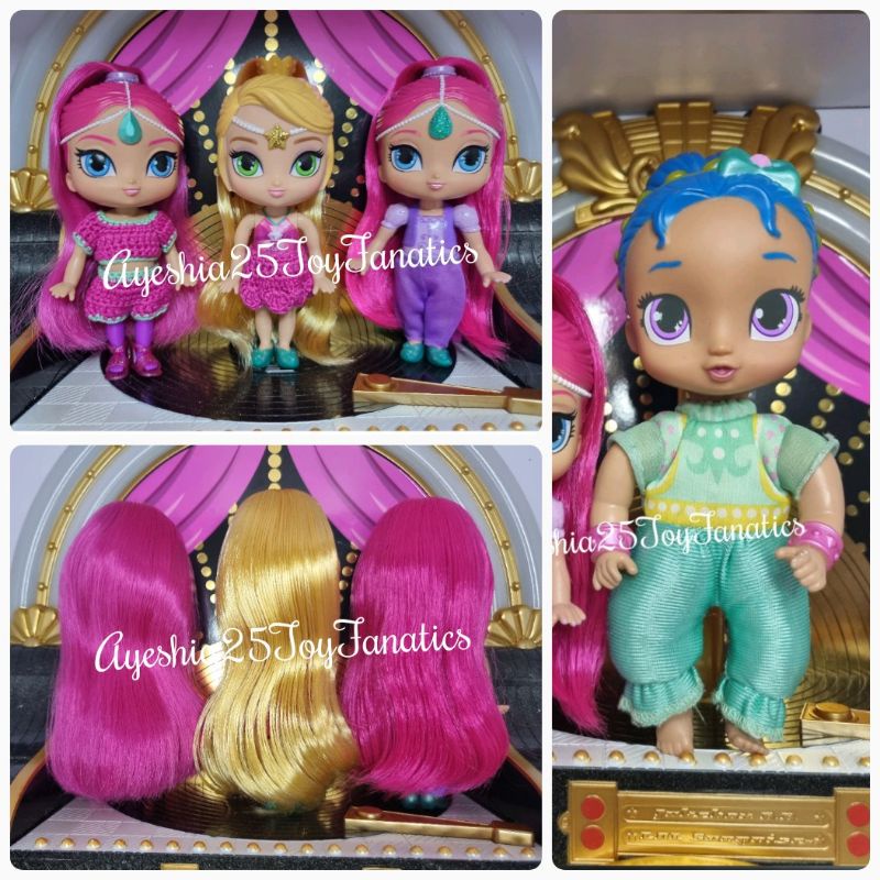 Shimmer and Shine mini dolls 6 inches Pre-loved Orig. | Shopee Philippines