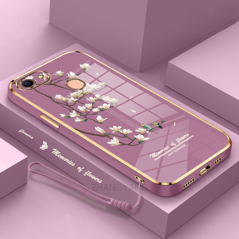 Casing oppo f7 oppo f5 Phone case Electroplated silica gel soft shell ...