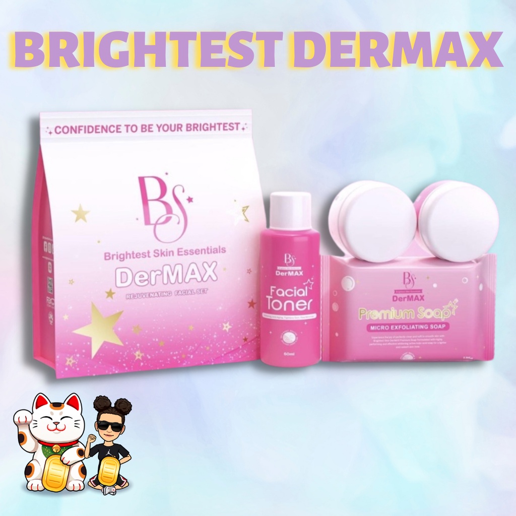 BRIGHTEST SKIN DERMAX "INTENSIVE" REJUVENATING SET | Shopee Philippines