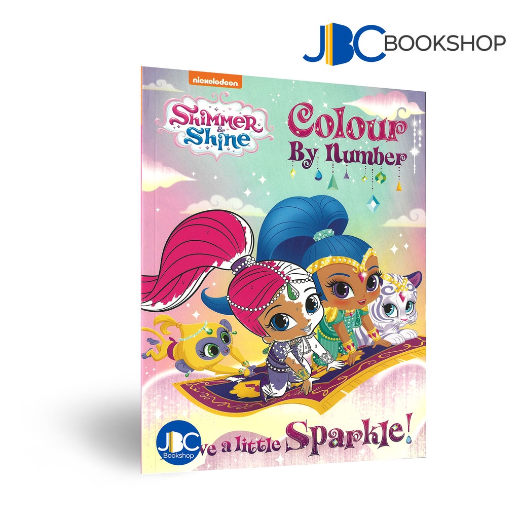 Nickelodeon: Shimmer & Shine Colour by Number | Shopee Philippines