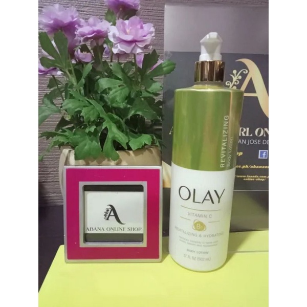 Olay Revitalizing and Hydrating Hand and Body Lotion with Vitamin C, 17 ...