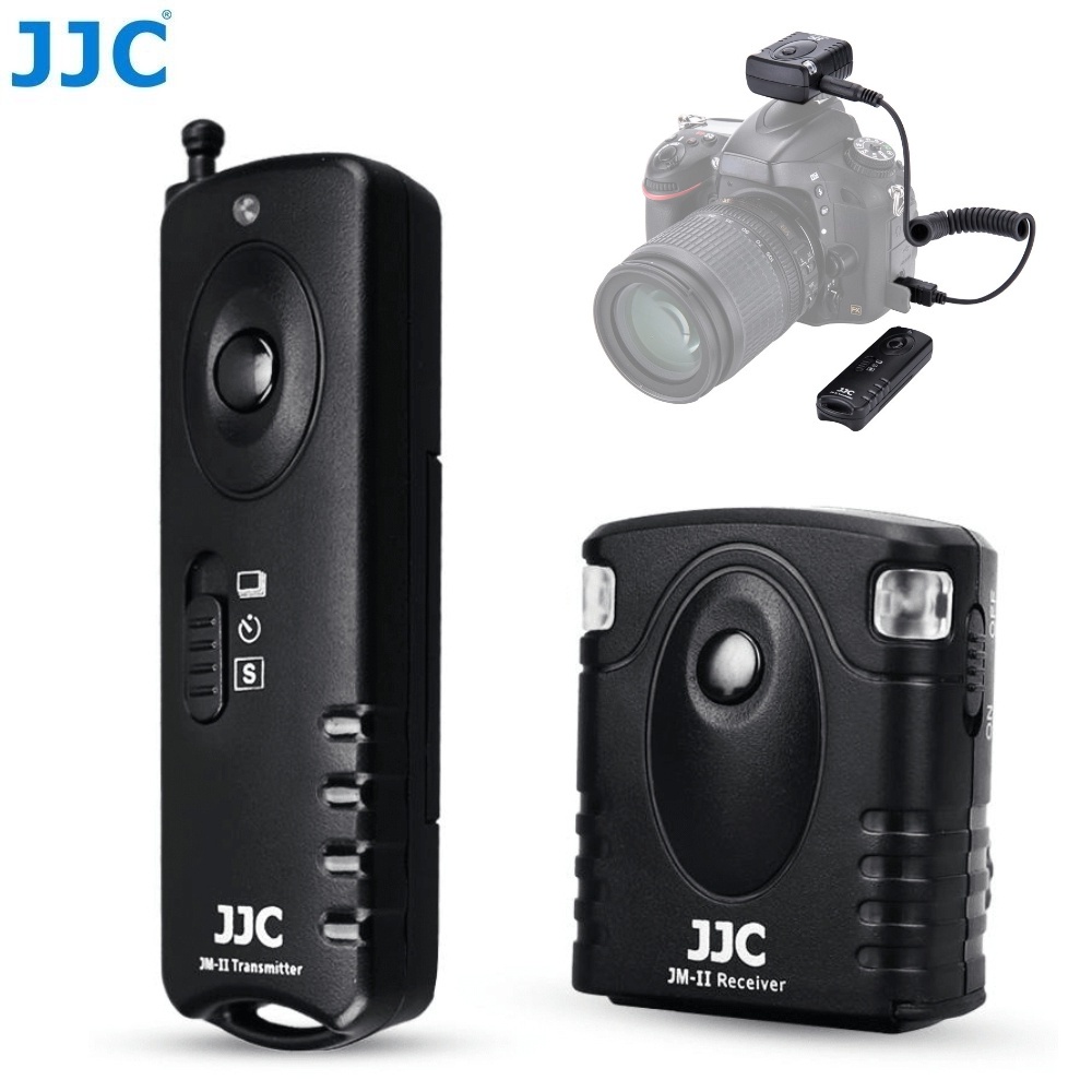 JJC JM-R2(II) Radio Wireless Remote Control Shutter Release Replaces RR-100 for Fuji Fujifilm ...